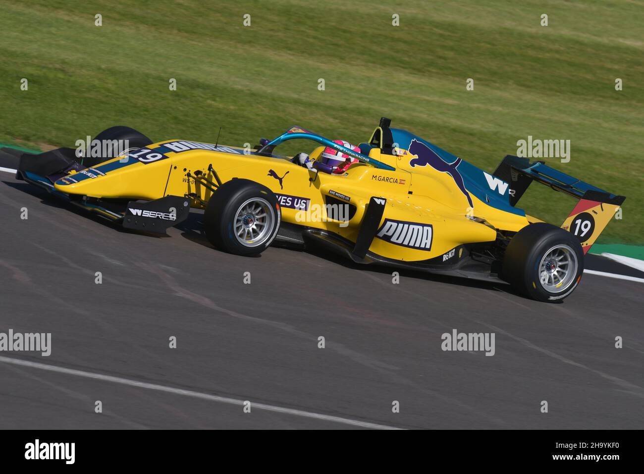 Marta Garcia in the W Series British Grand Prix support race at ...