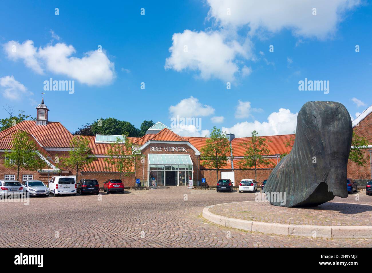 Esbjerg: Ribe Viking Museum, in Ribe, Jylland, Jutland, Denmark Stock ...