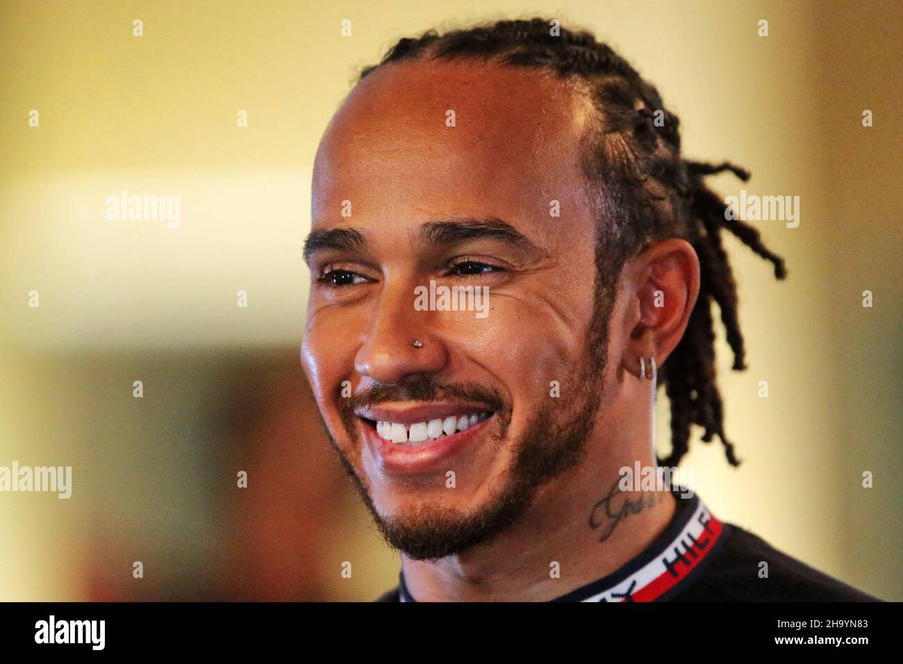 Lewis hamilton 2021 abu dhabi hi-res stock photography and images - Alamy