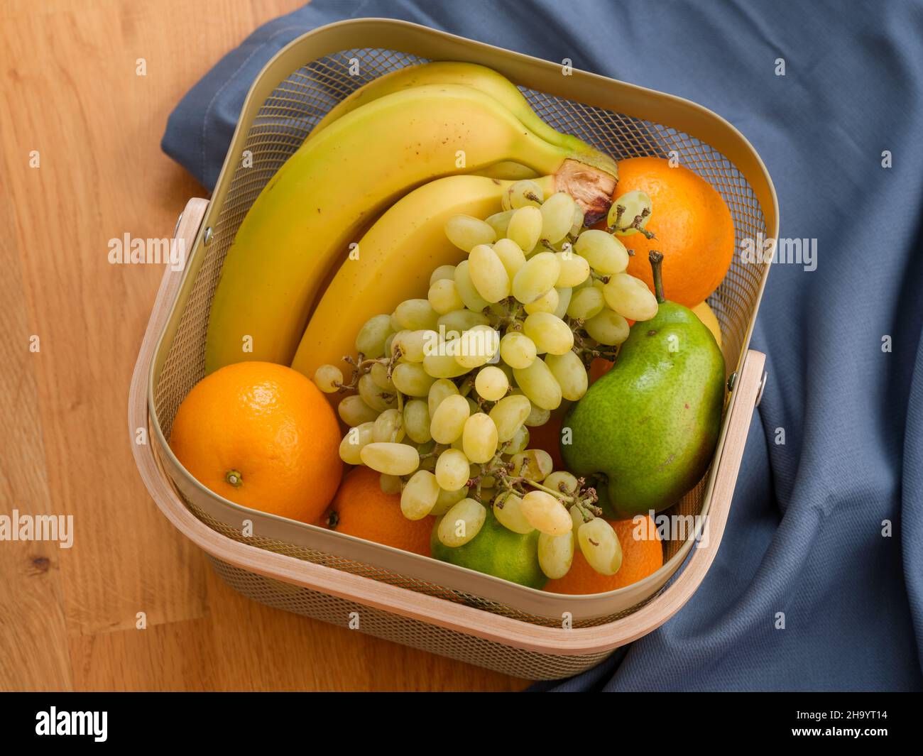 Basket and fruit hi-res stock photography and images - Alamy