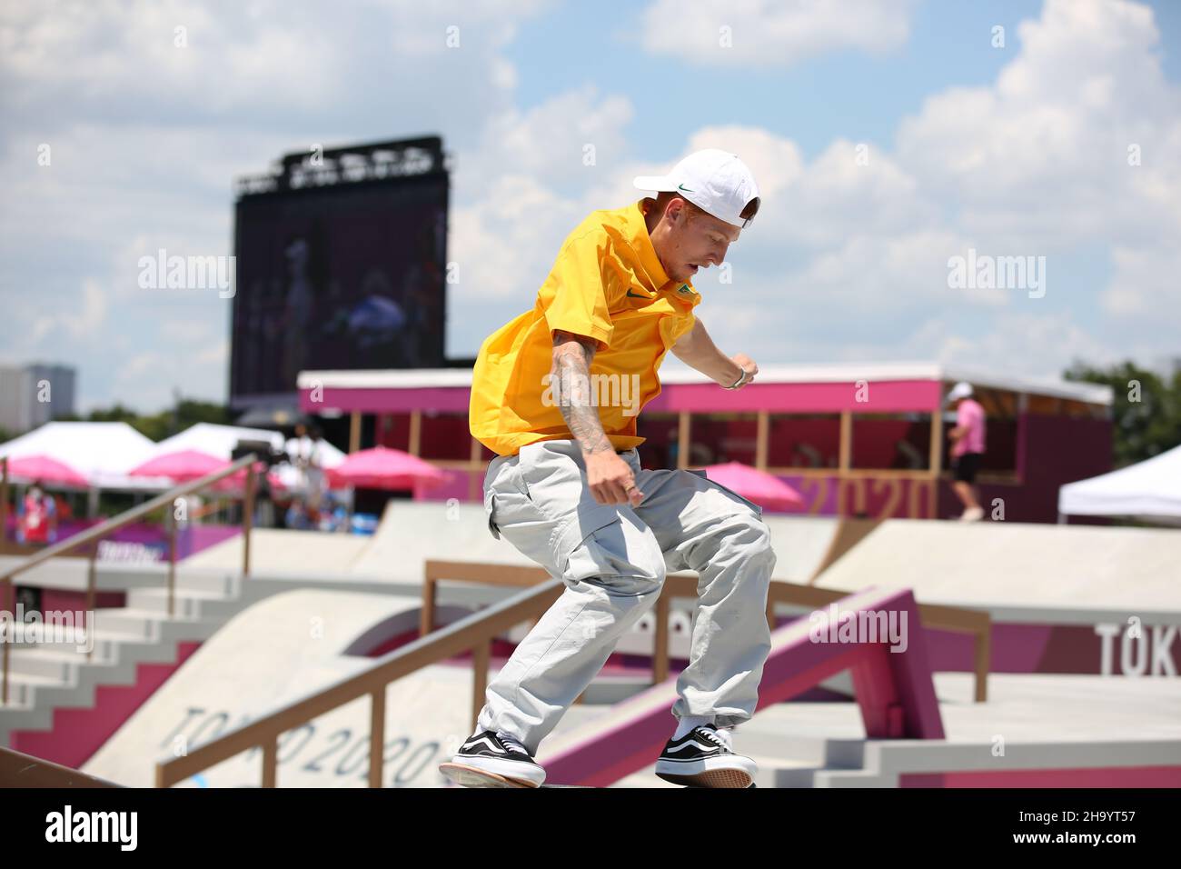 JULY 25th, 2021 - TOKYO, JAPAN: Giovanni VIANNA of Brazil in action ...