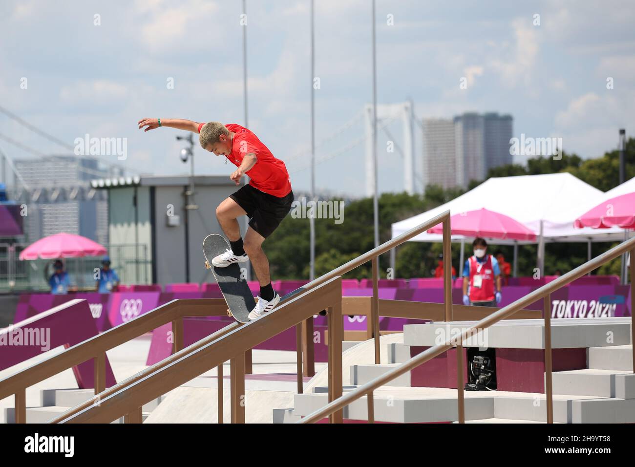 JULY 25th, 2021 - TOKYO, JAPAN: Angelo CARO NARVAEZ of Peru in action ...