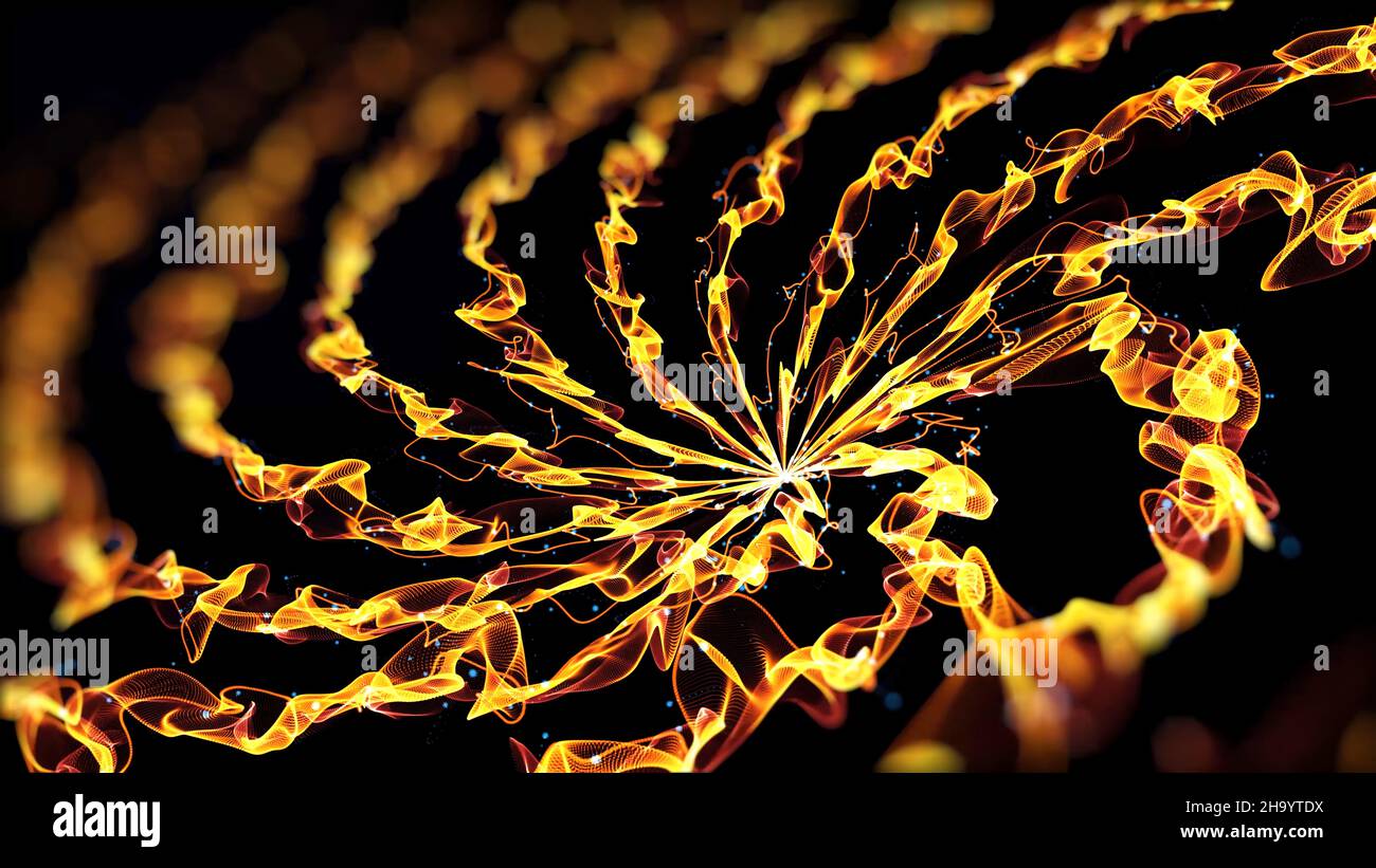 Seamless loop hypnotic colorful wavy hi-res stock photography and ...