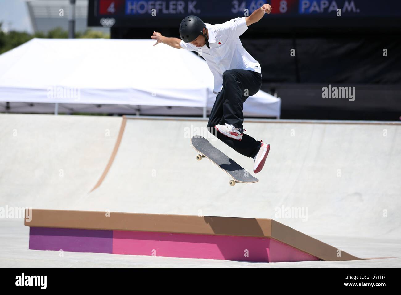 JULY 25th, 2021 - TOKYO, JAPAN: AOKI Yukito of Japan in action during ...