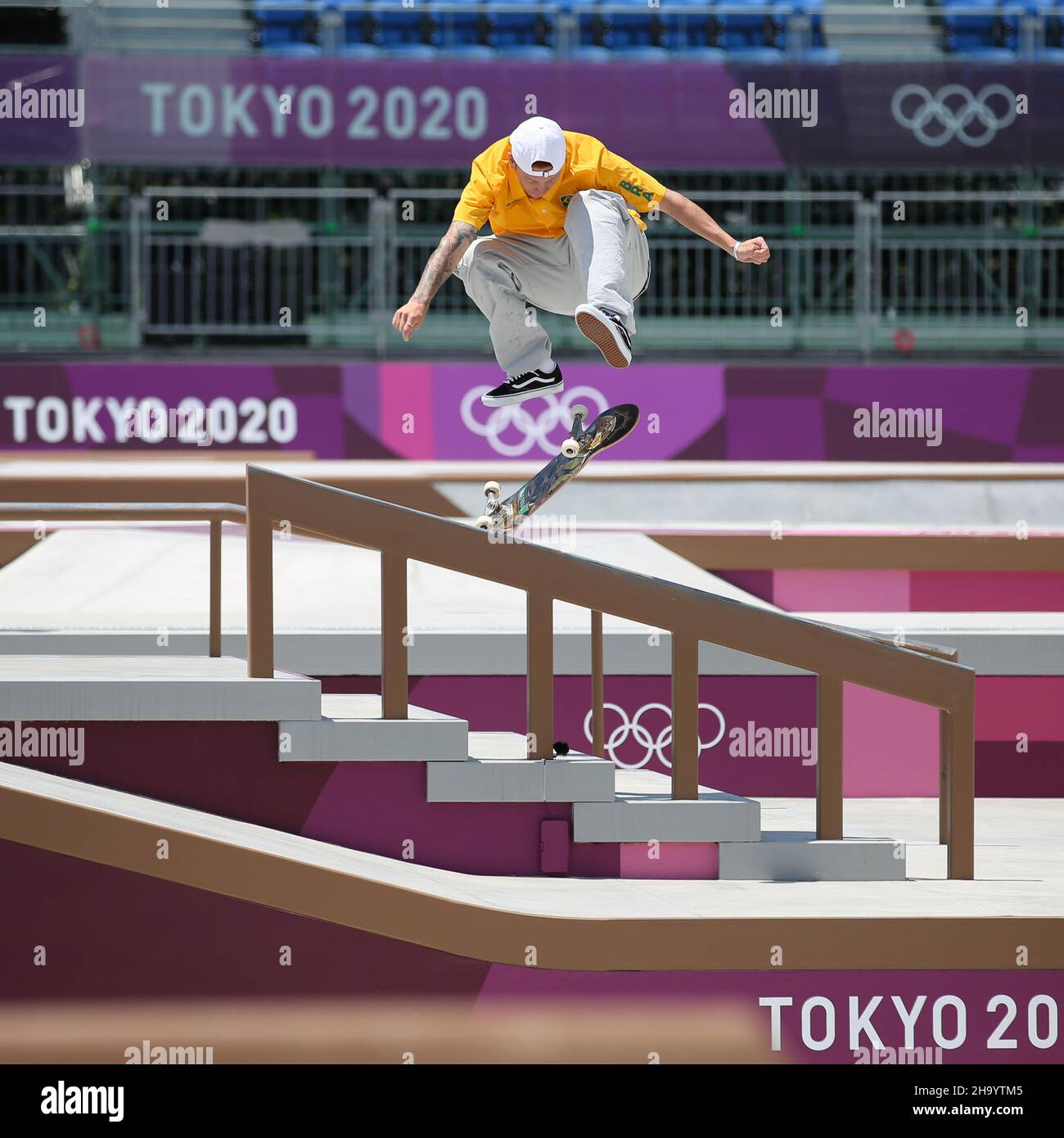 JULY 25th, 2021 - TOKYO, JAPAN: Giovanni VIANNA of Brazil in action ...