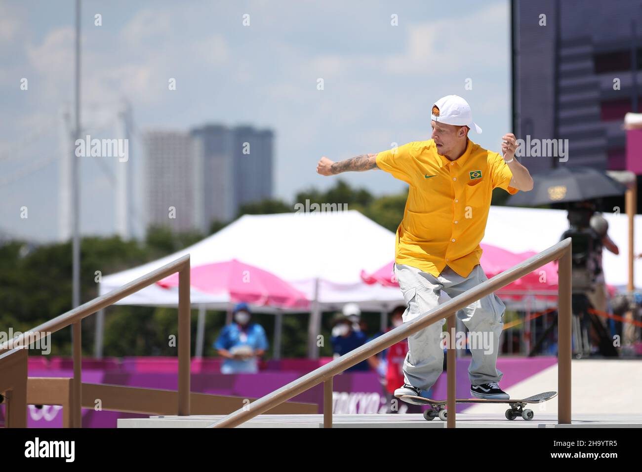 JULY 25th, 2021 - TOKYO, JAPAN: Giovanni VIANNA of Brazil in action ...