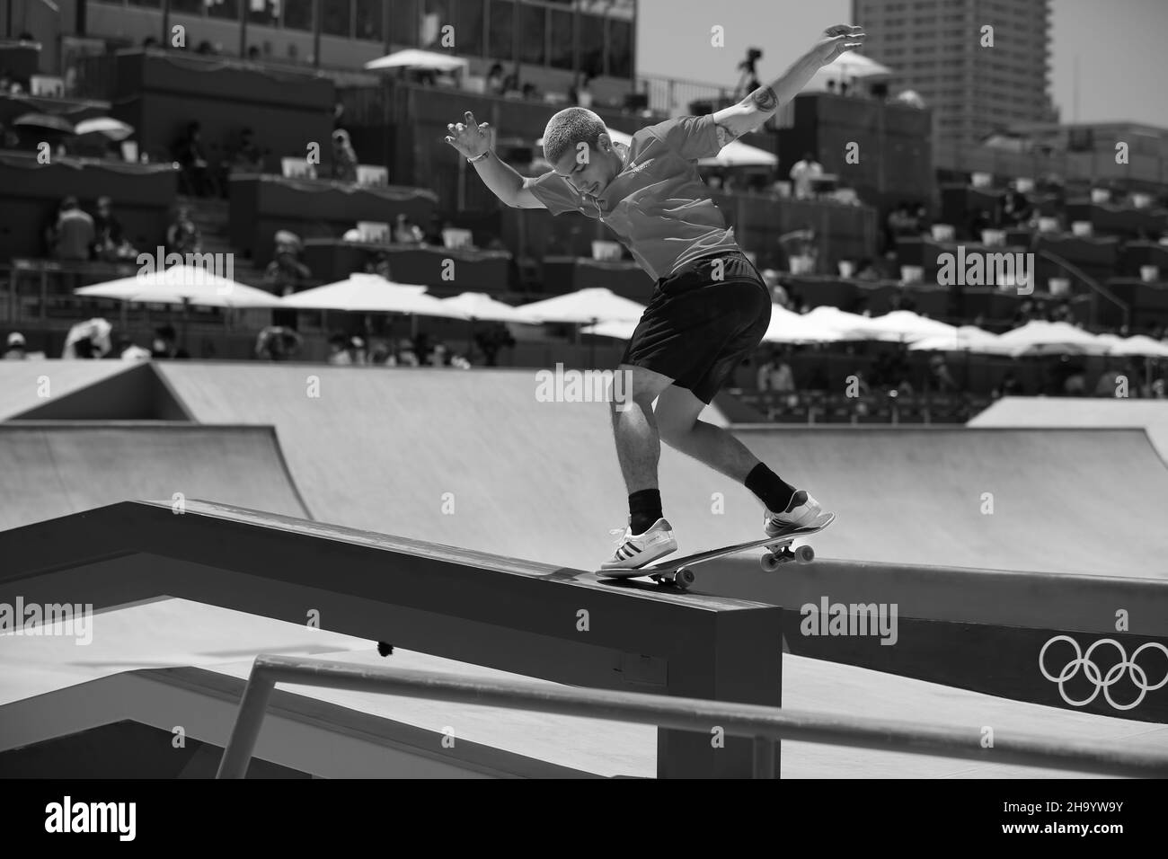 JULY 25th, 2021 - TOKYO, JAPAN: Angelo CARO NARVAEZ of Peru in action ...