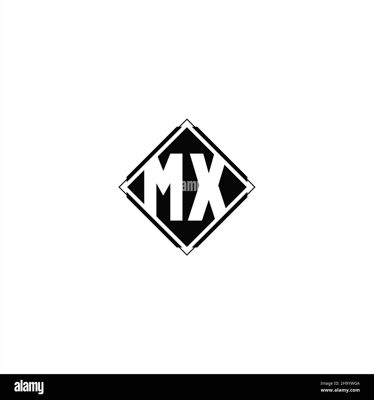 Mx letters vector vectors hi-res stock photography and images - Alamy