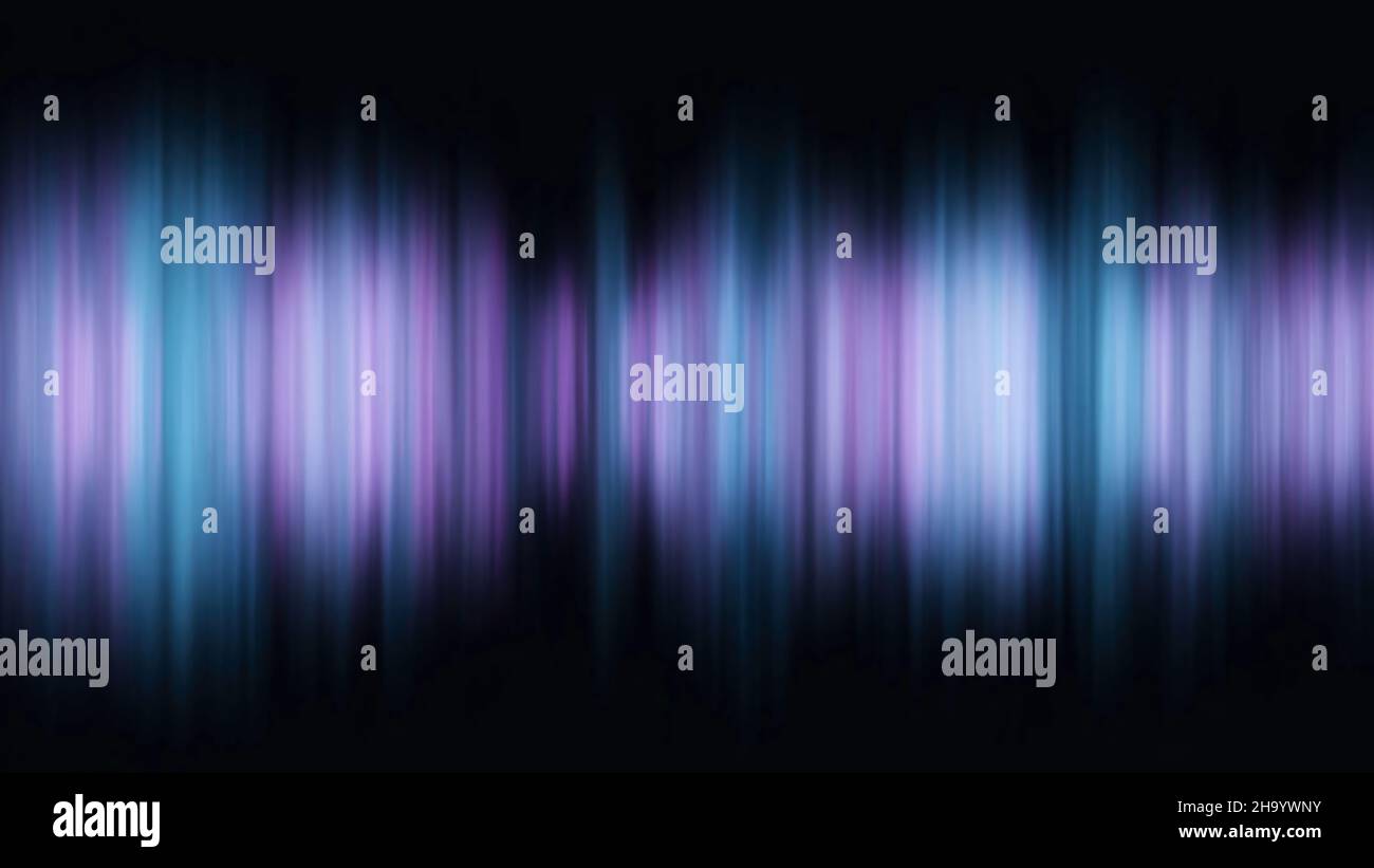 Aurora borealis animation on black hi-res stock photography and images ...