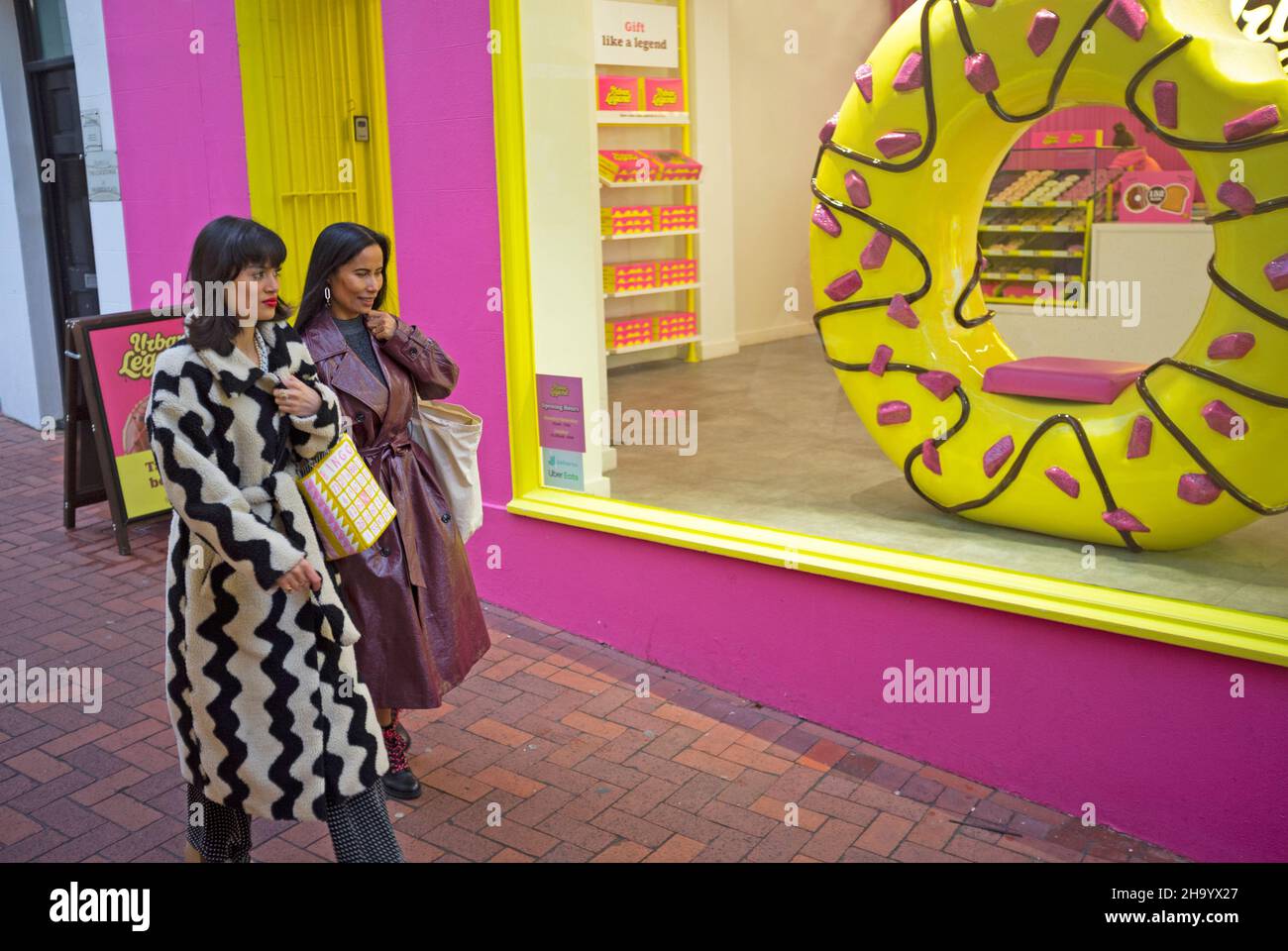 A donut shop in The Lanes, Brighton Stock Photo - Alamy