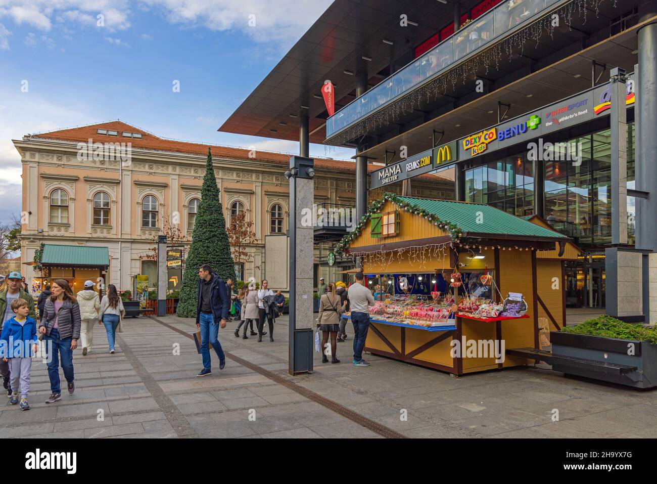 Belgrade city centre hi-res stock photography and images - Alamy