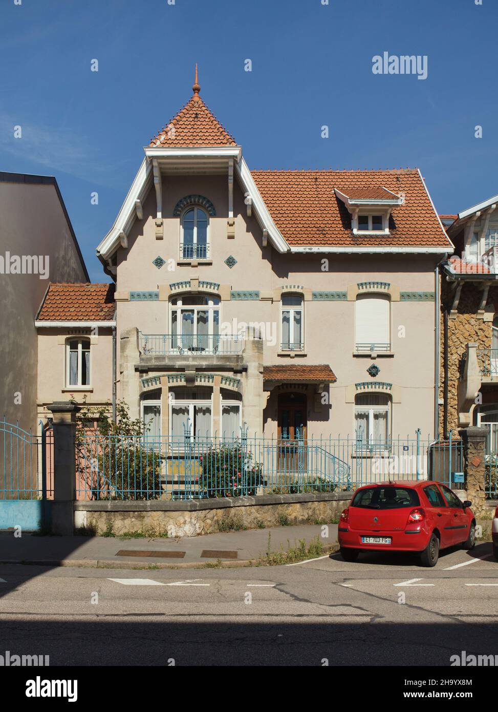 Art Nouveau villa designed by French architects Louis Marchal and Emile ...