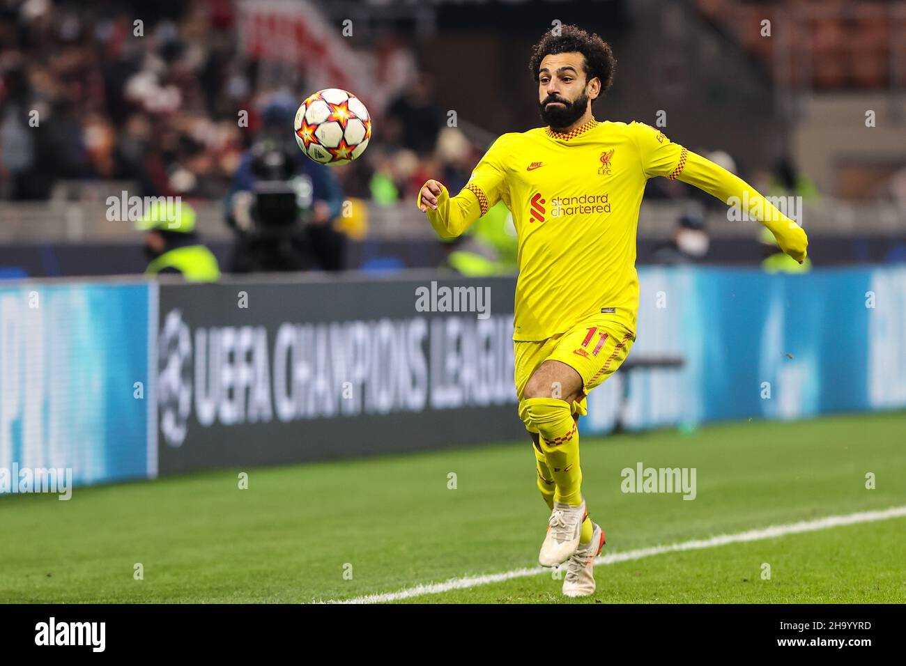 Mohamed Salah of Liverpool FC in action during the UEFA Champions ...