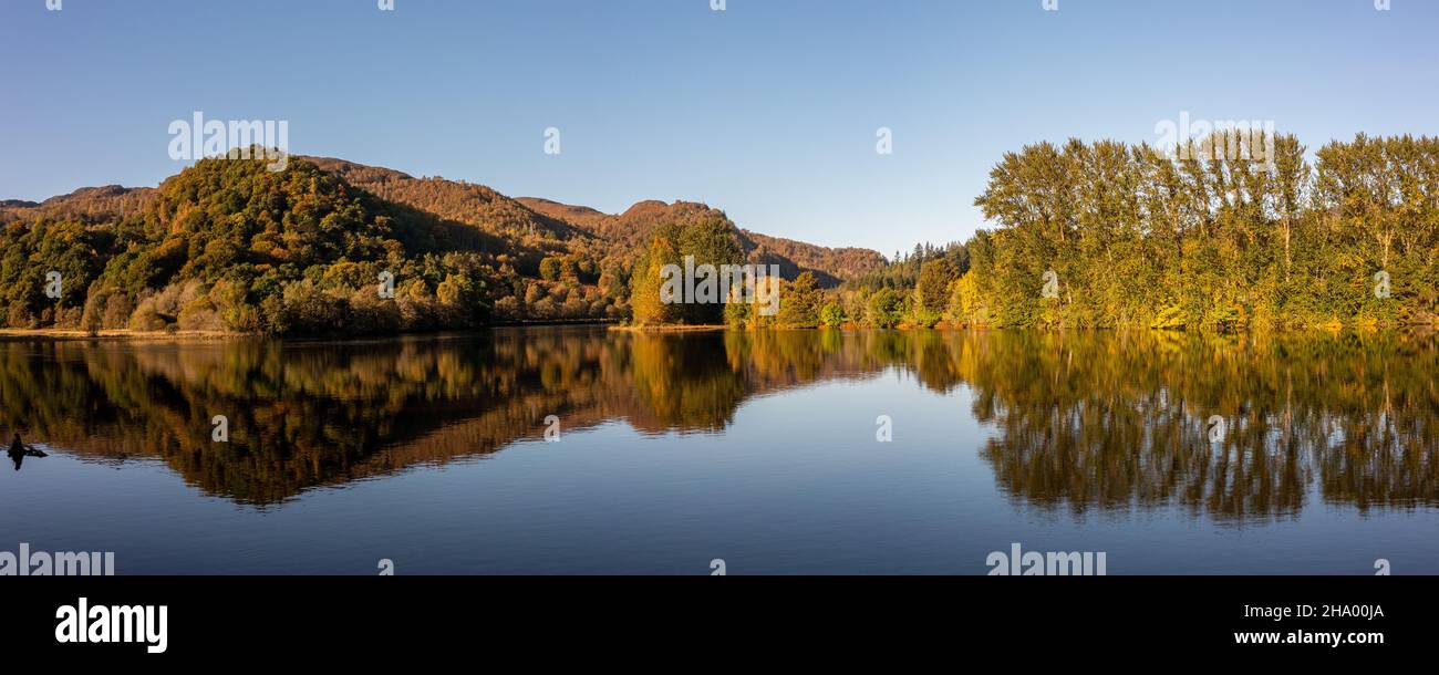 Loch Faskally, Pitlochry, Scotland, UK Stock Photo - Alamy
