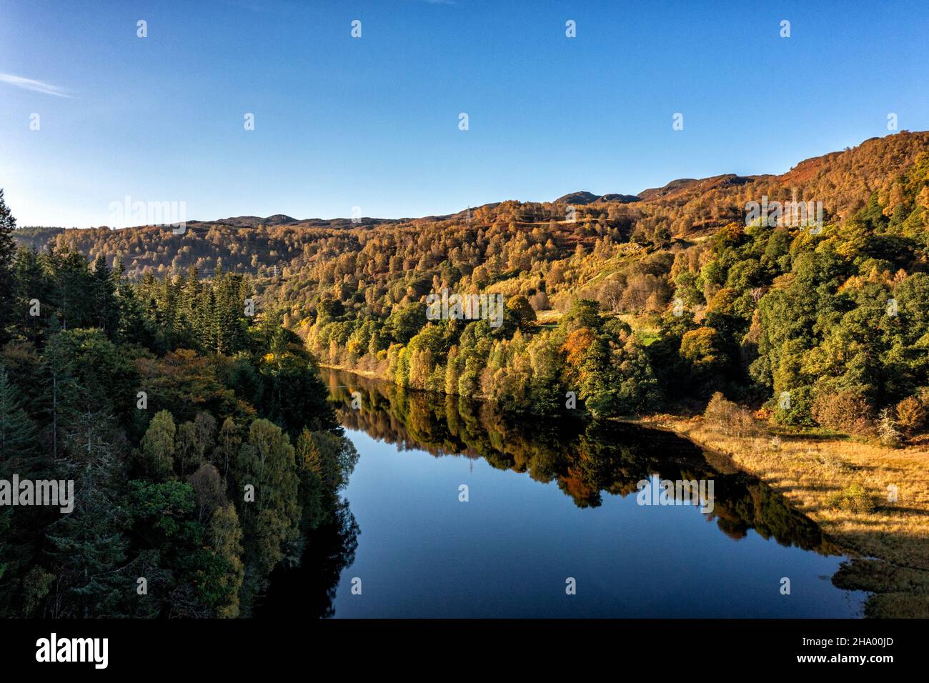 Loch Faskally, Pitlochry, Scotland, UK Stock Photo - Alamy