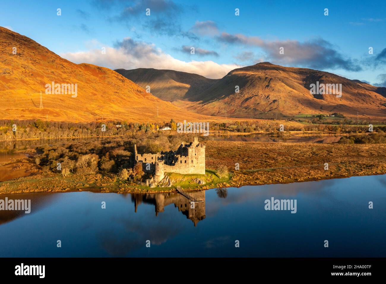Kilchurn Castle, Loch Awe, Scotland, UK Stock Photo - Alamy