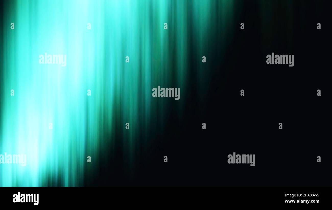 Abstract animation of northern lights on black background. Abstract ...
