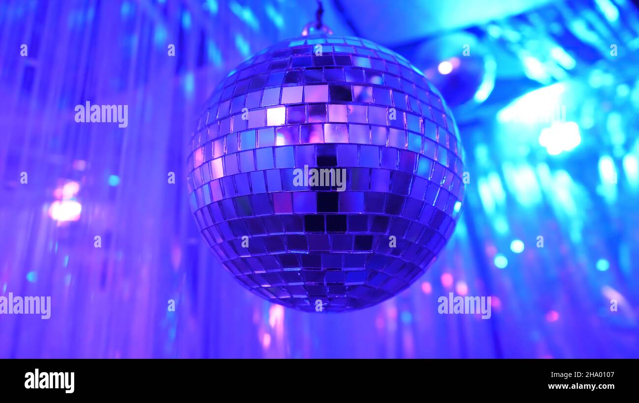 Disco Background with Shiny Retro Disco Ball. Great Background for ...