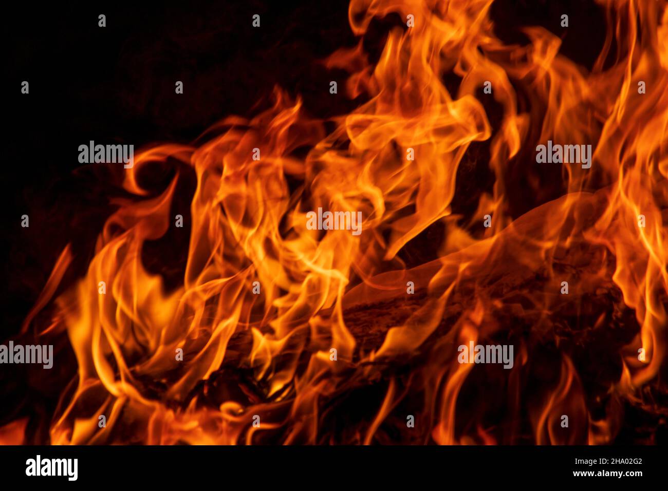 Moving Fireplace Background