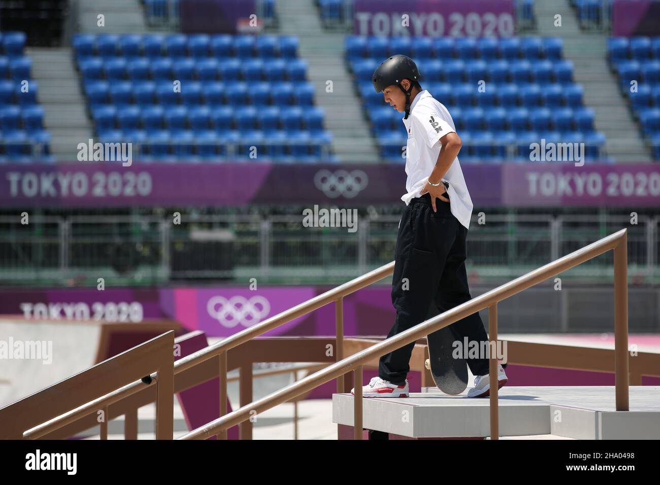 JULY 25th, 2021 - TOKYO, JAPAN: AOKI Yukito of Japan in action during ...