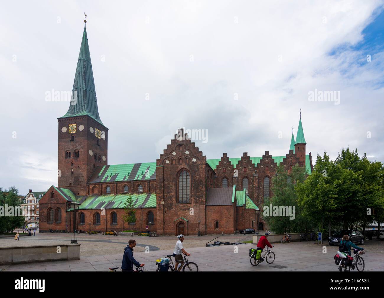 Aarhus: Aarhus Cathedral, in Aarhus, Jylland, Jutland, Denmark Stock ...