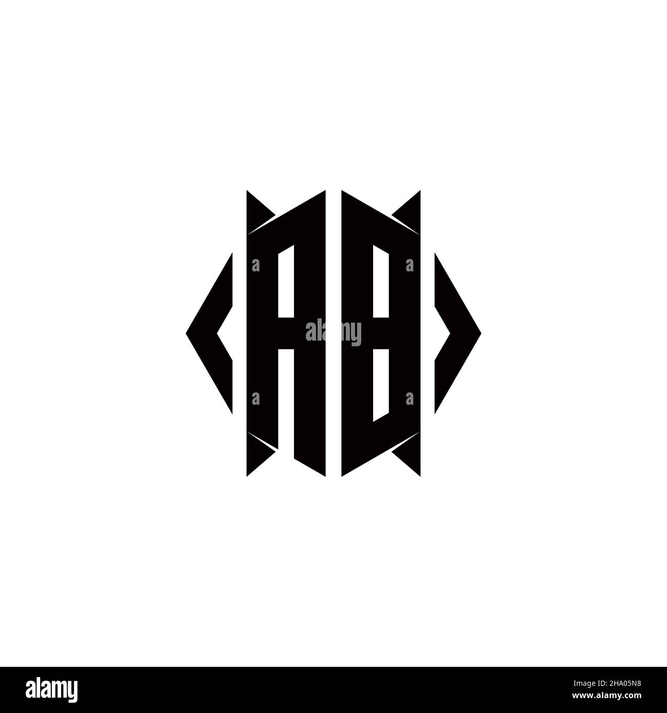 Letter ab vector vectors hi-res stock photography and images - Alamy