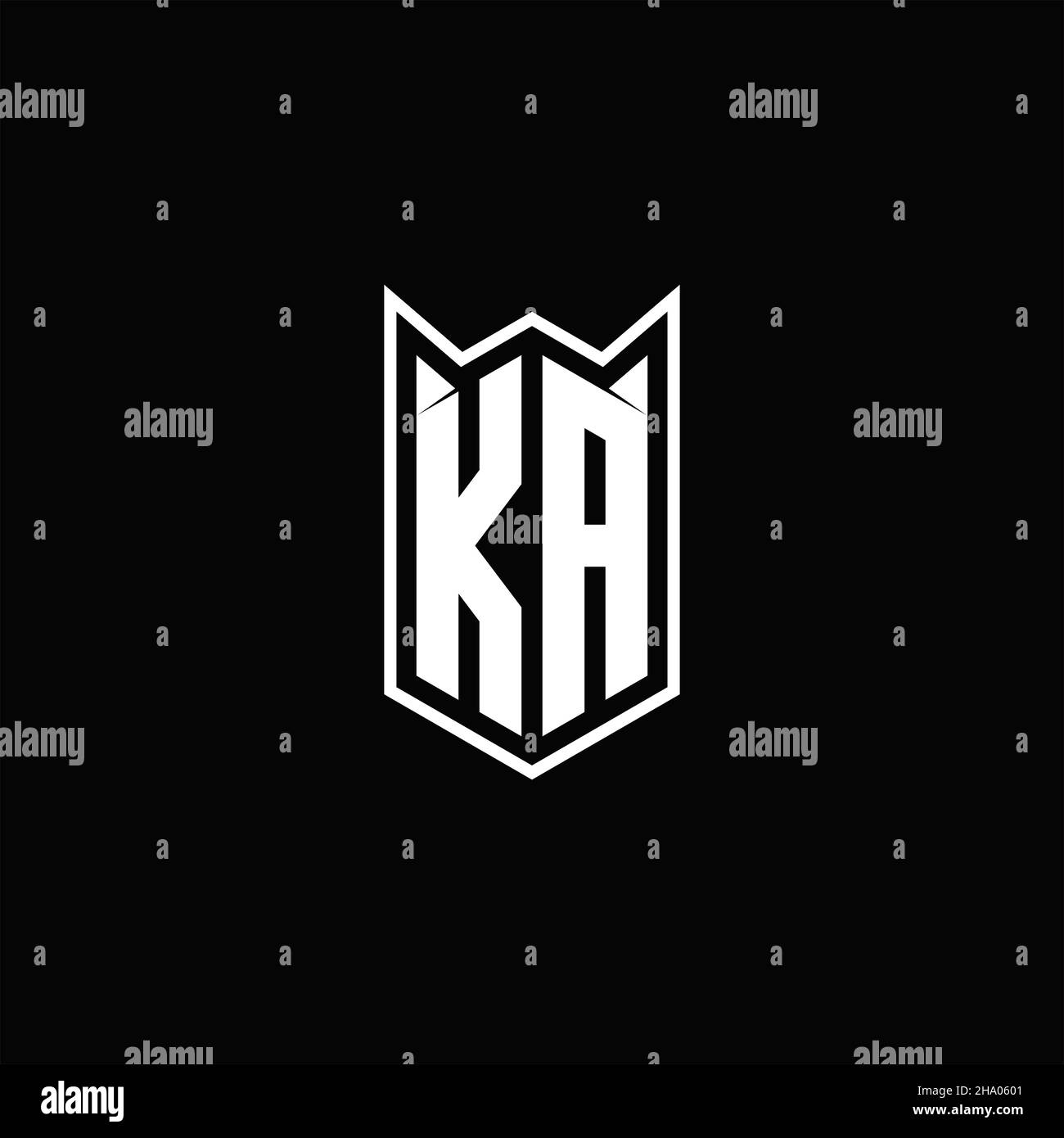 Ka logo vector vectors hi-res stock photography and images - Alamy
