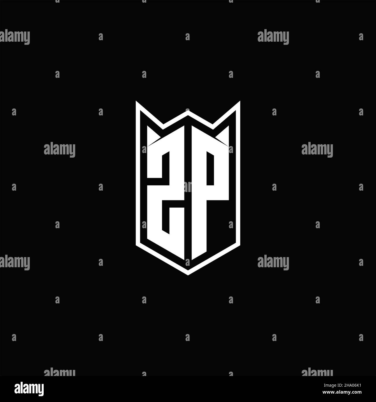 Zp logo Stock Vector Images - Alamy