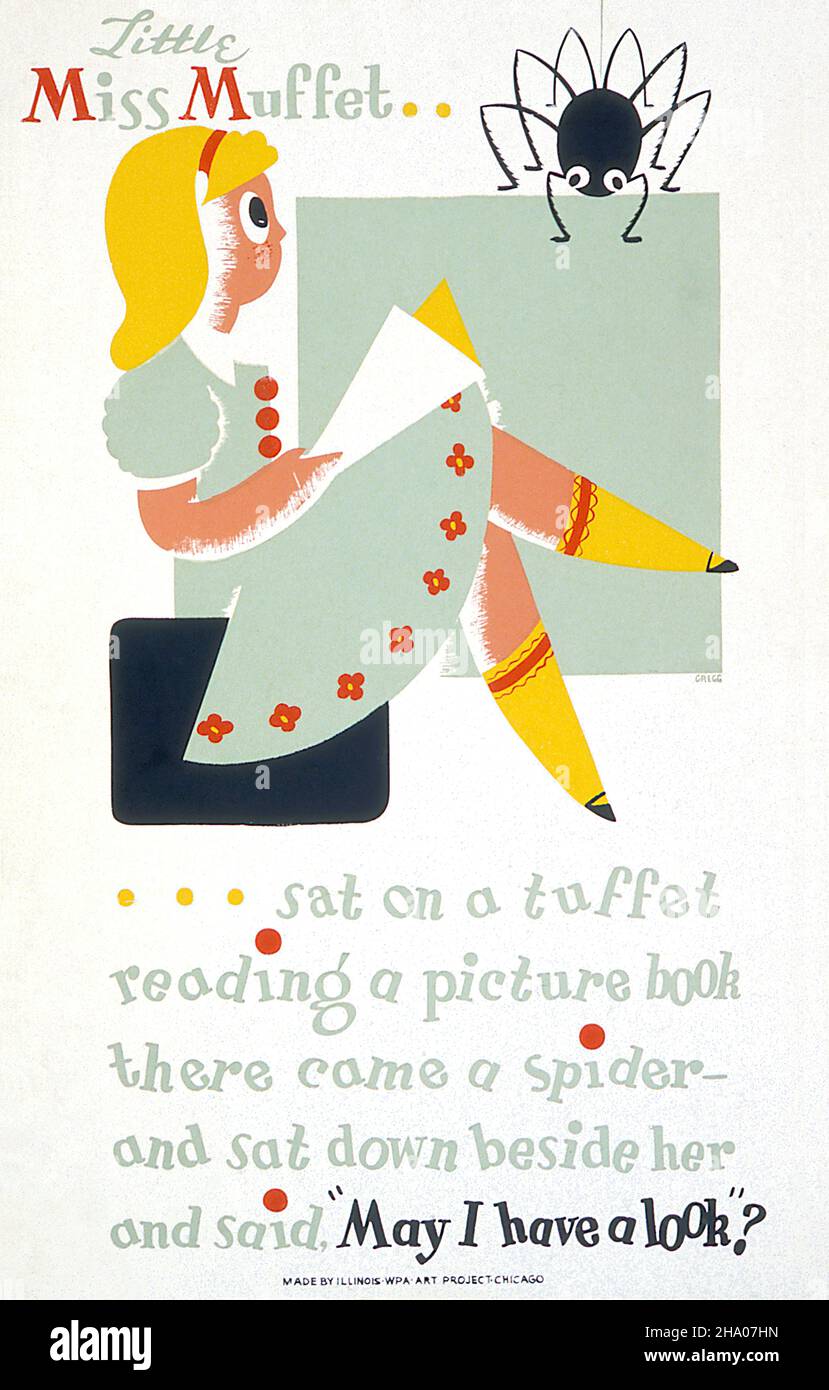 Little Miss Muffet High Resolution Stock Photography and Images - Alamy