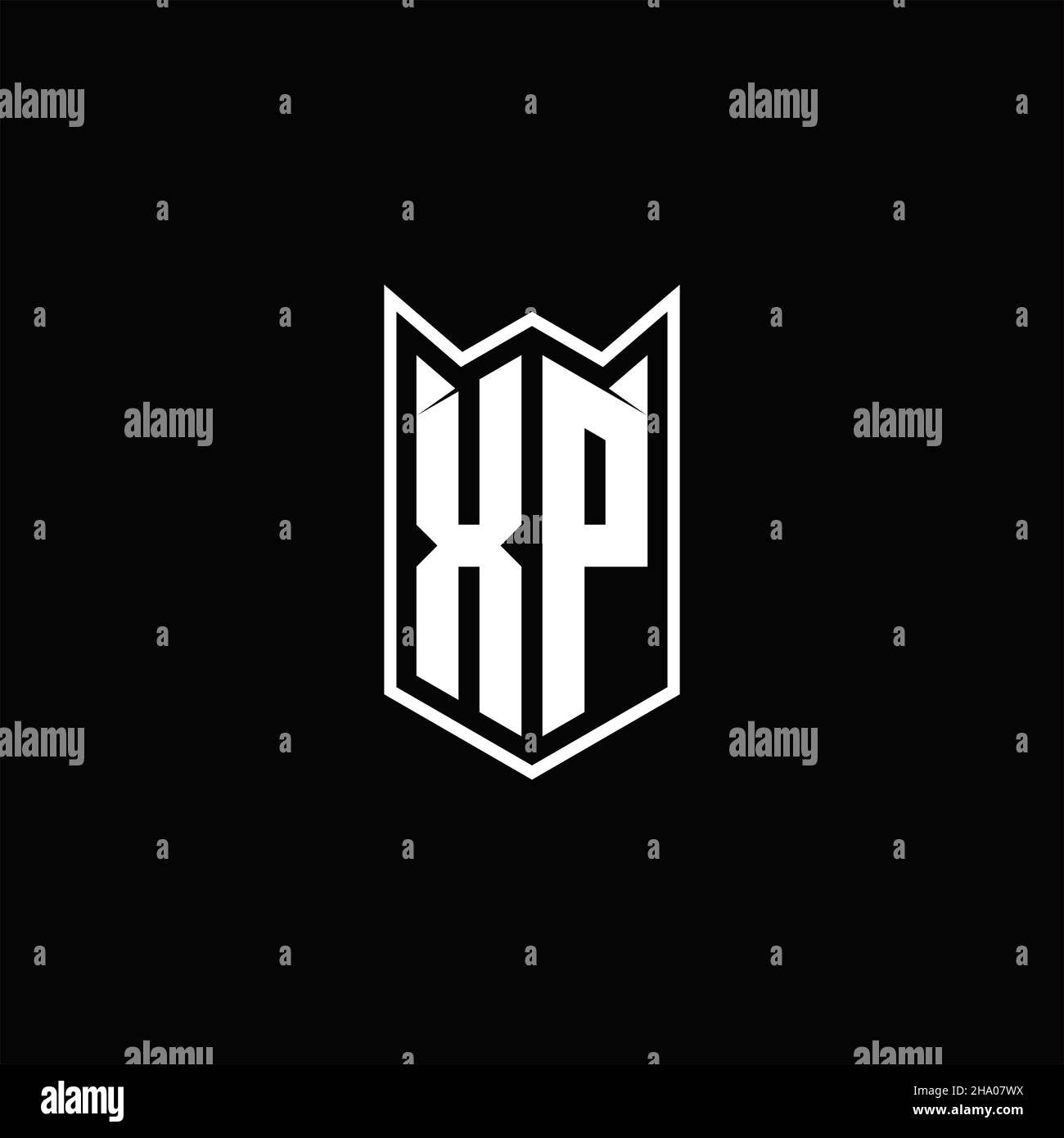 Letter xp logo hi-res stock photography and images - Alamy