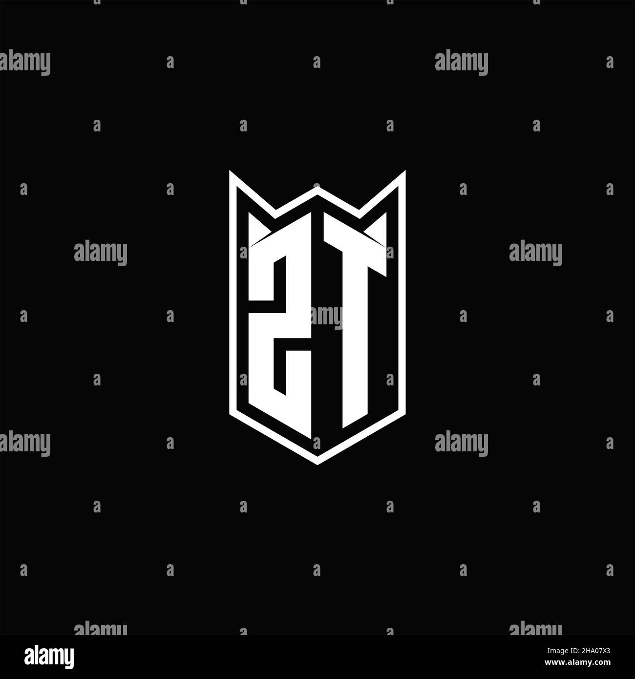 Zt logo vector vectors hi-res stock photography and images - Alamy