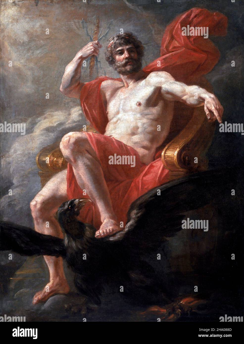 Roman God Jupiter Painting