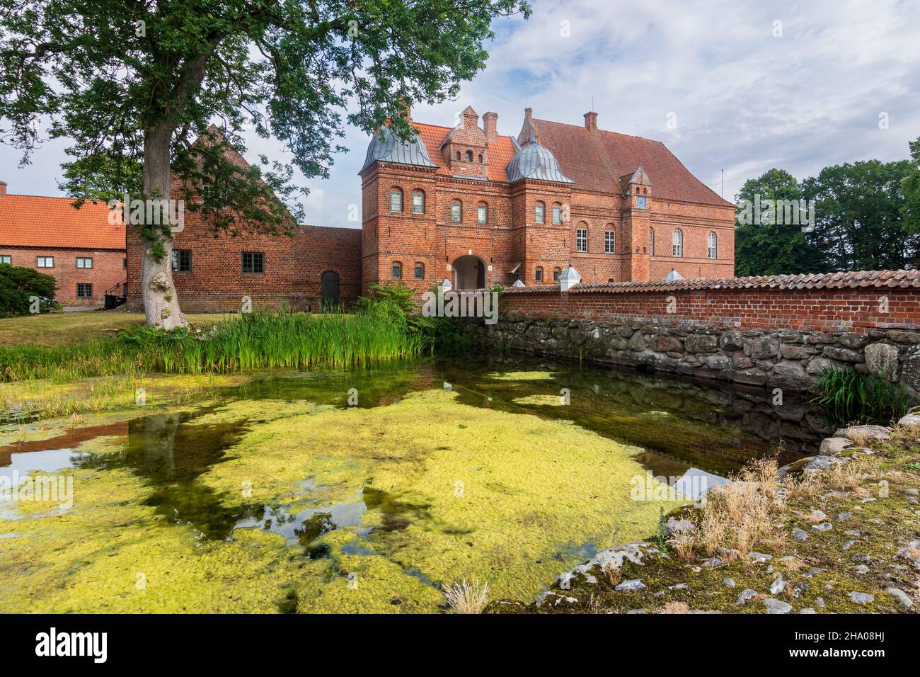Syddjurs: Skafoegard manor house, in Hvilsager, Jylland, Jutland ...