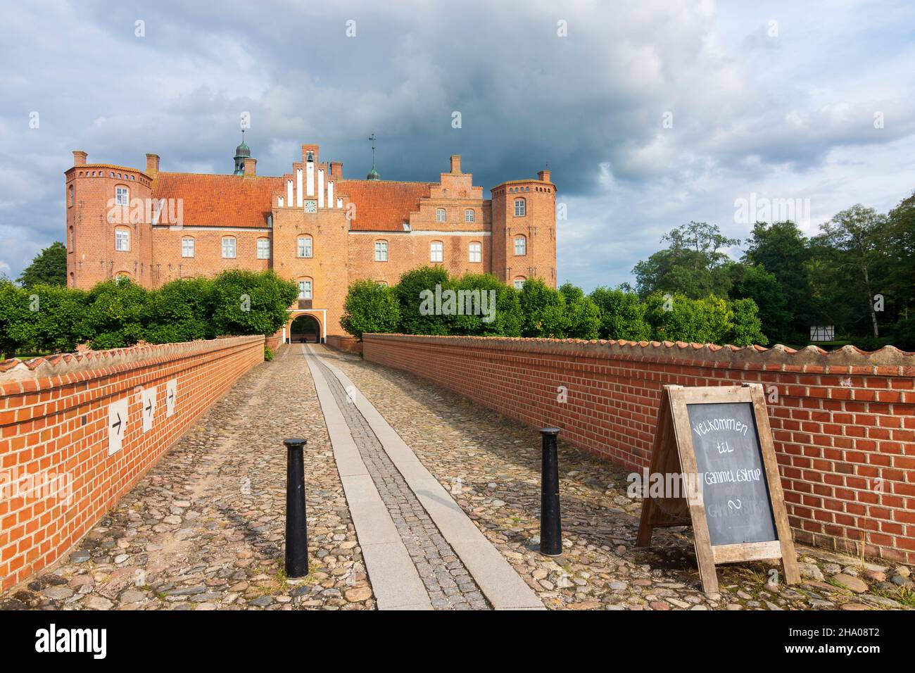 Gammel estrup castle in auning hi-res stock photography and images - Alamy