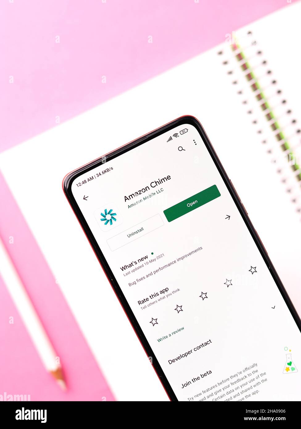Amazon chime logo hi-res stock photography and images - Alamy