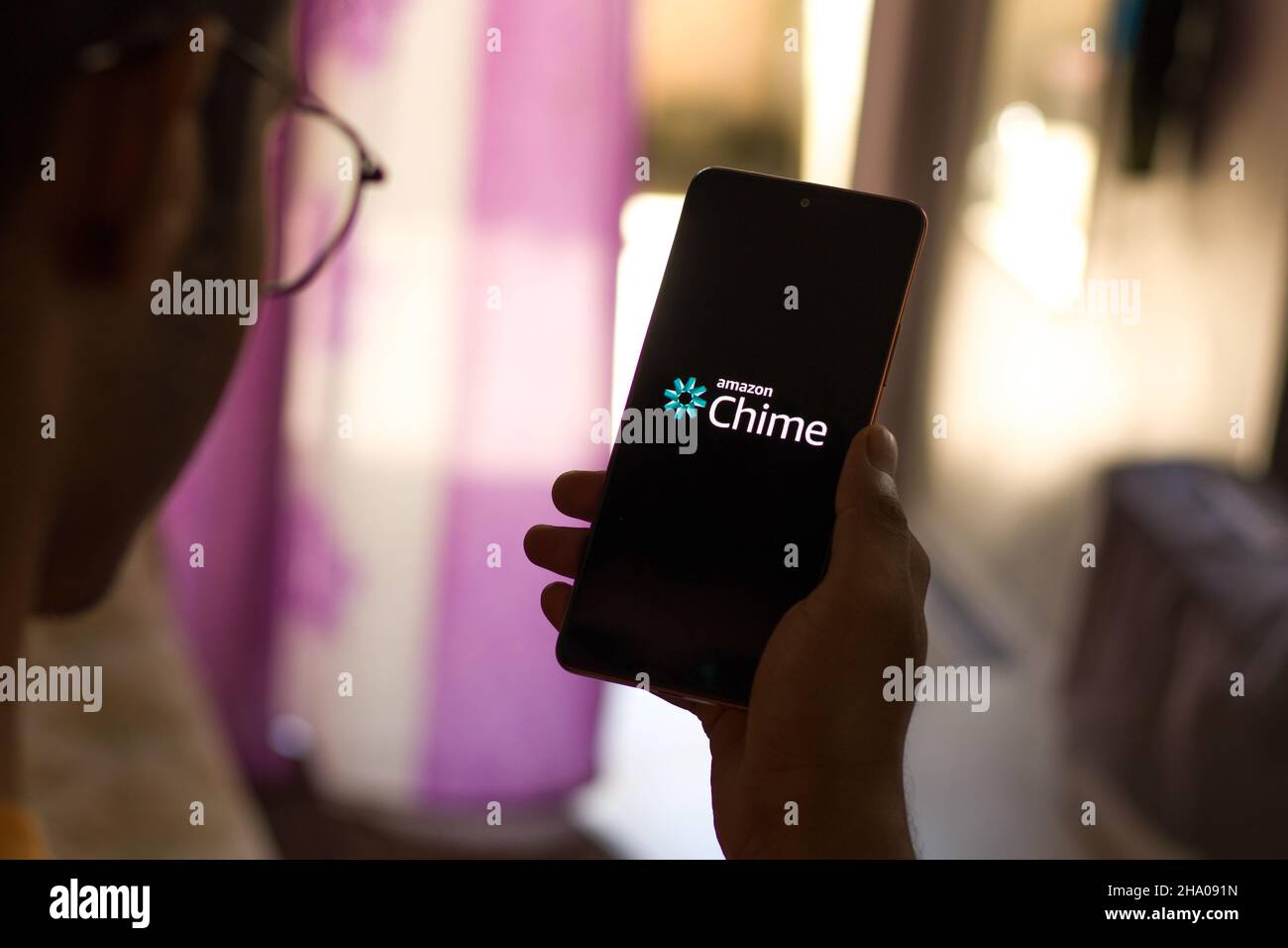 Amazon chime logo hi-res stock photography and images - Alamy