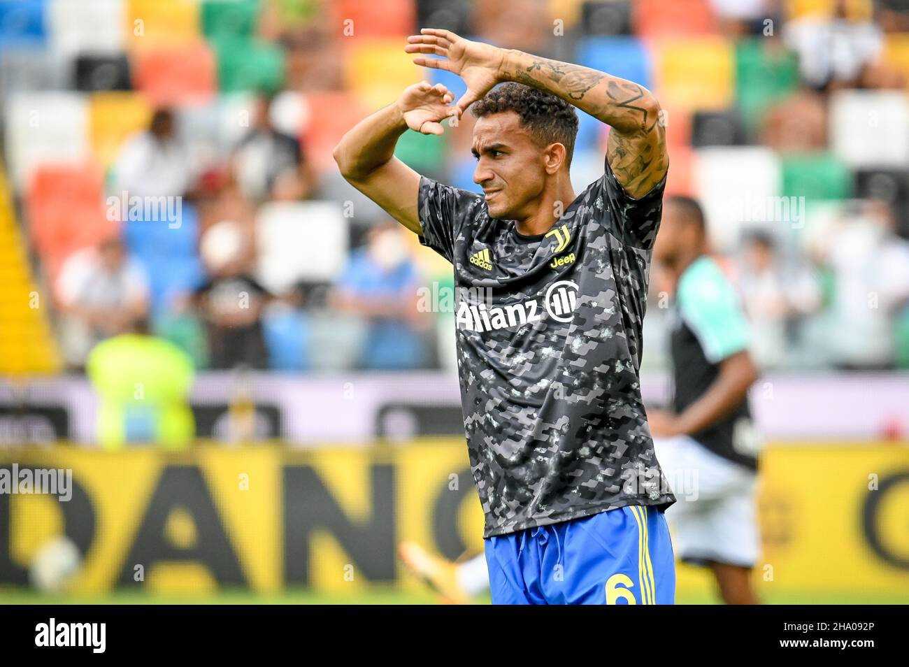 Udine, Italy. 22nd Aug, 2021. Danilo (Juventus) portrait during Udinese ...