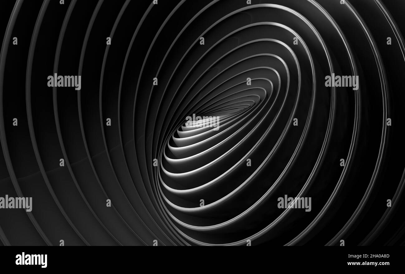 Dynamic color geometry Black and White Stock Photos & Images - Alamy