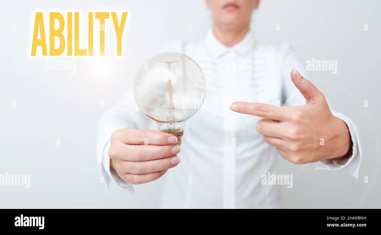 Conceptual caption Ability. Concept meaning the physical or mental ...