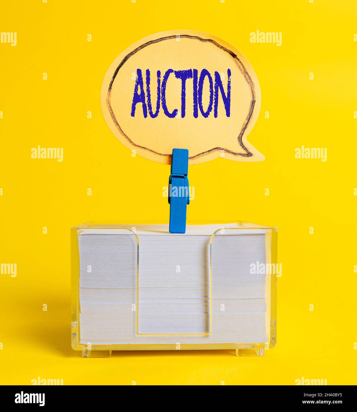 Text caption presenting Auction. Business approach Public sale Goods or ...