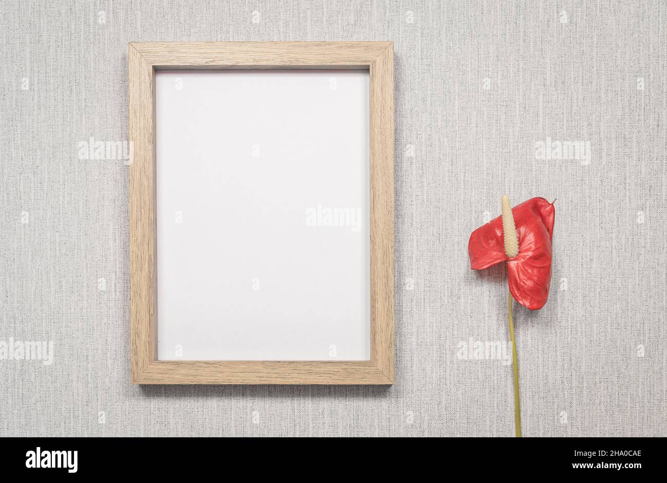 Photo frame with empty space. To write a message, invitation, wishes ...