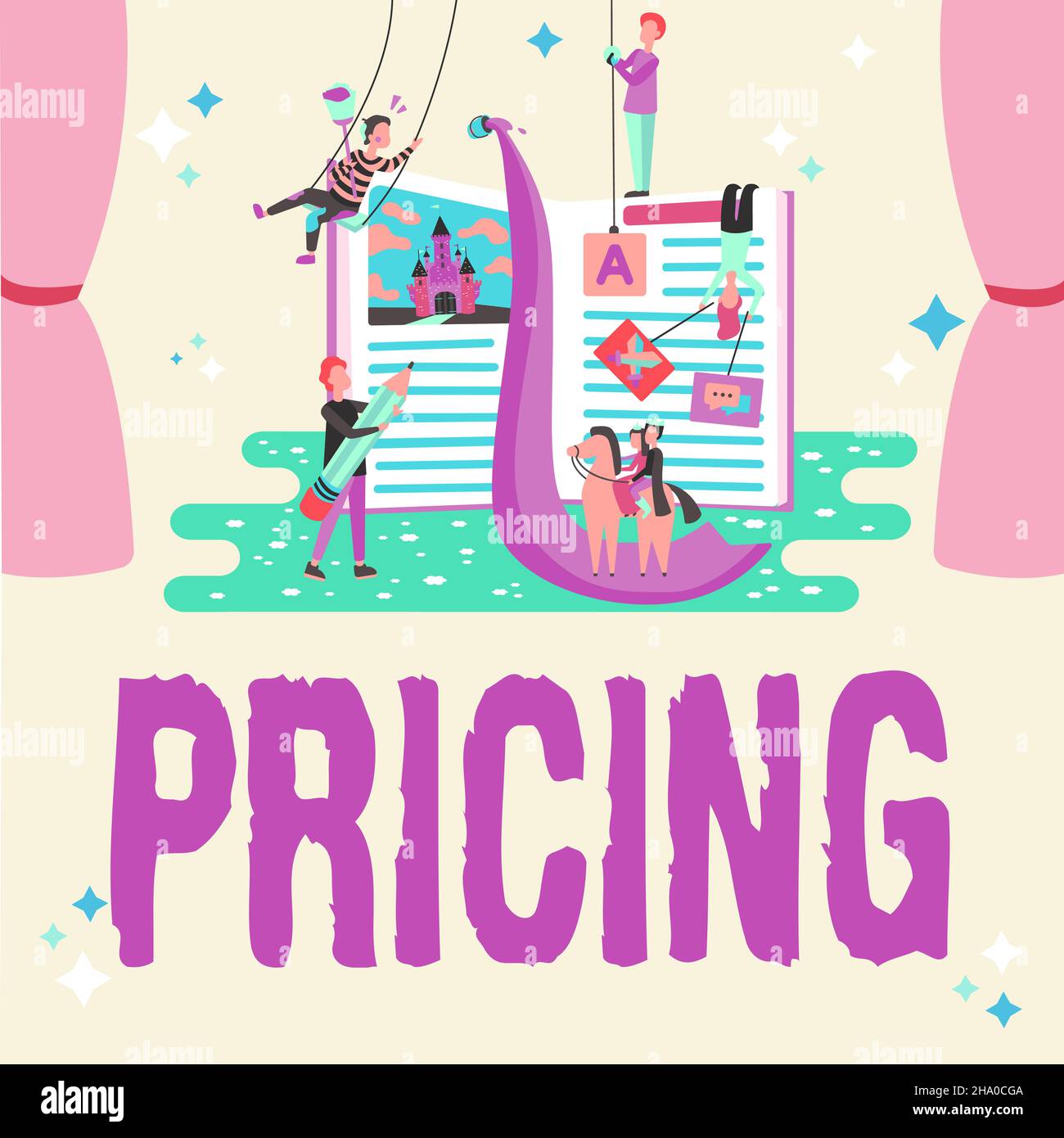 Conceptual display Pricing. Business concept the method companies use ...