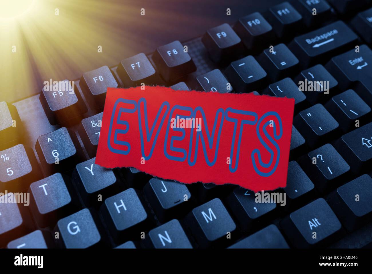 Text sign showing Events. Business approach Function to generate money ...