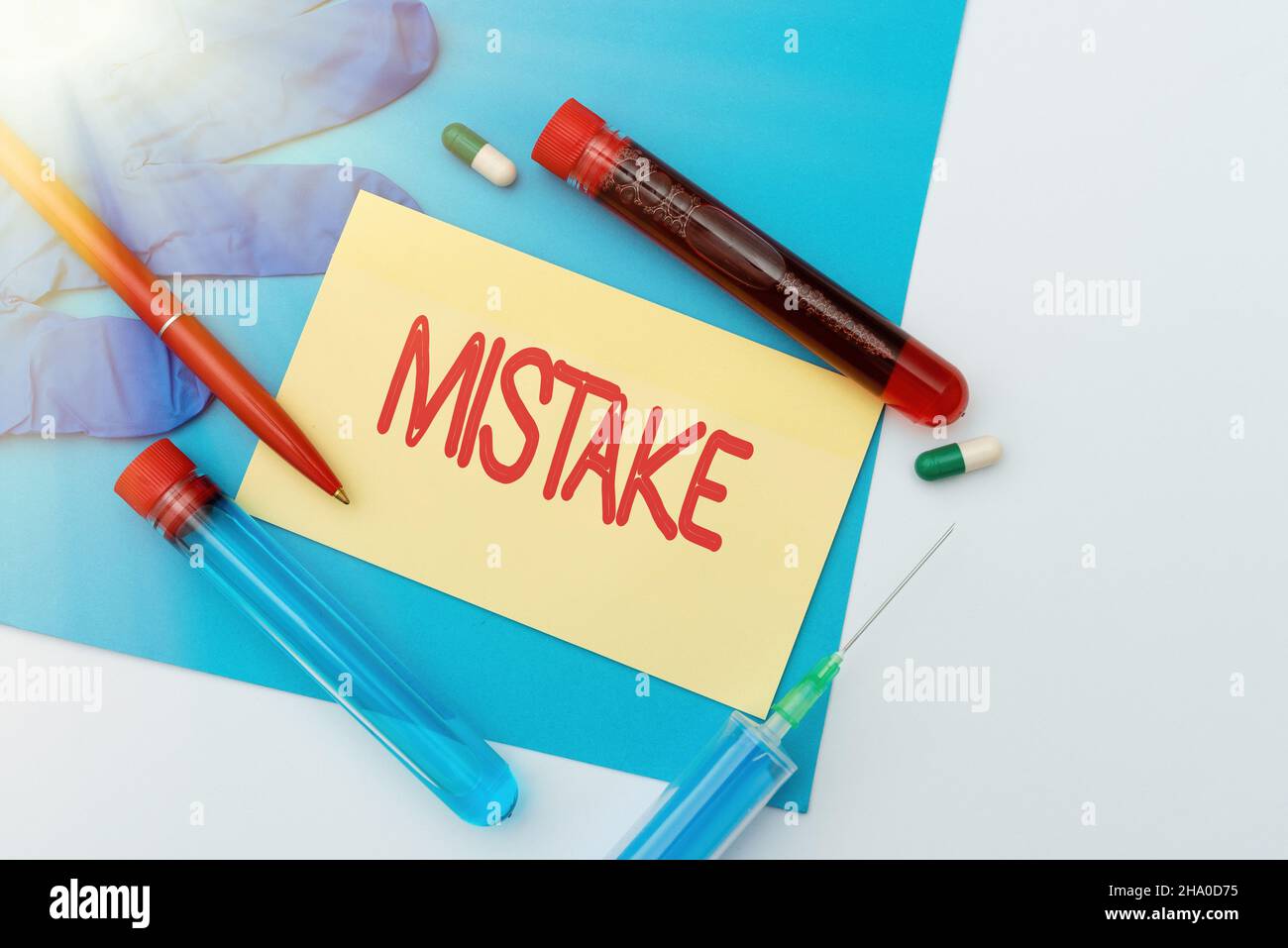 Inspiration showing sign Mistake. Word Written on Something not correct ...