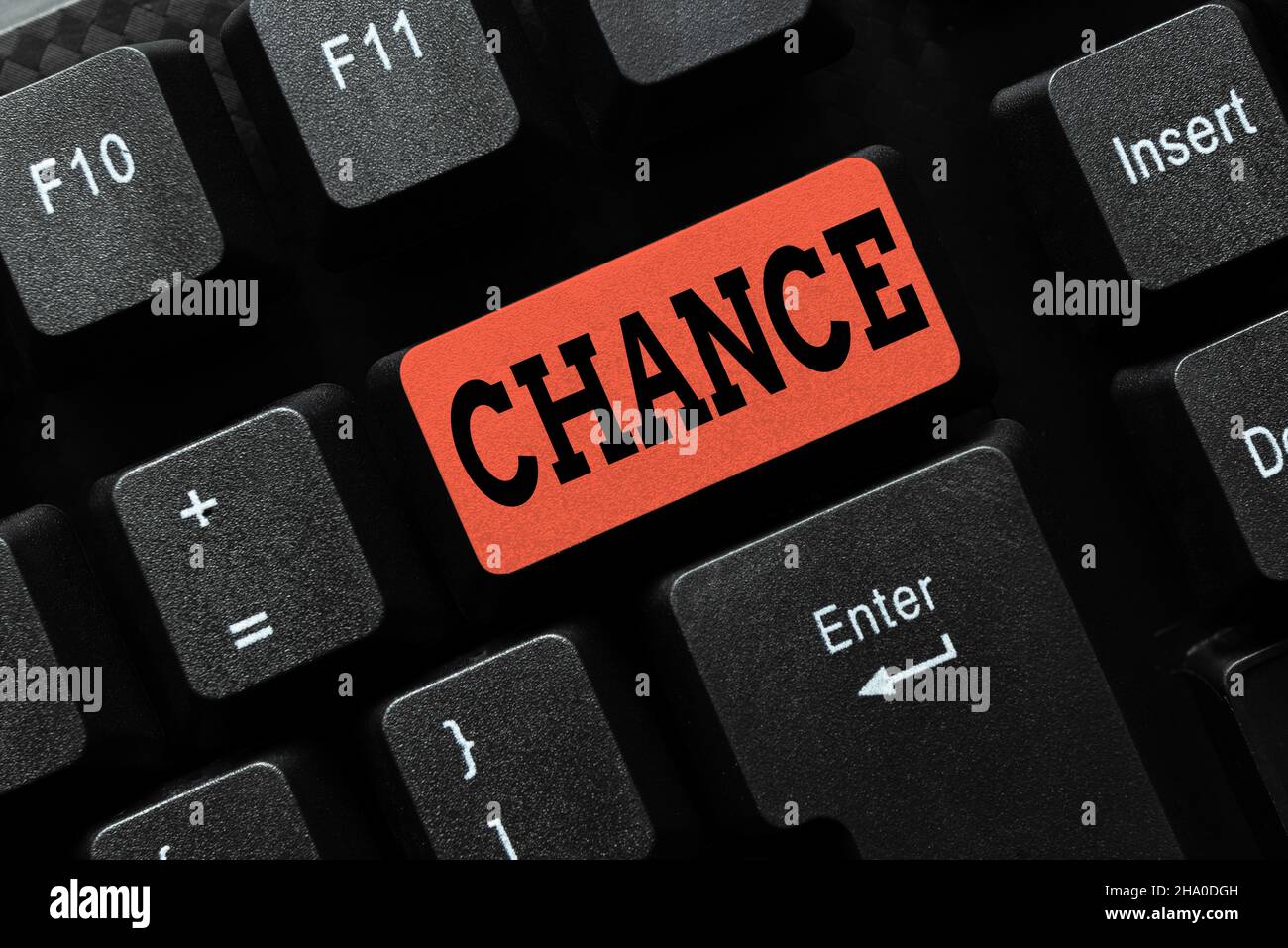 Text showing inspiration Chance. Conceptual photo another opportunity ...