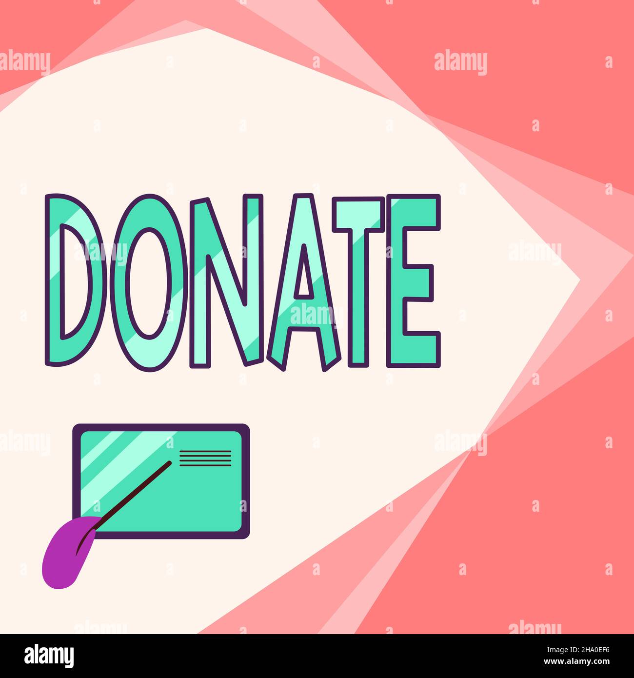 Text sign showing Donate. Business approach give money or goods for ...