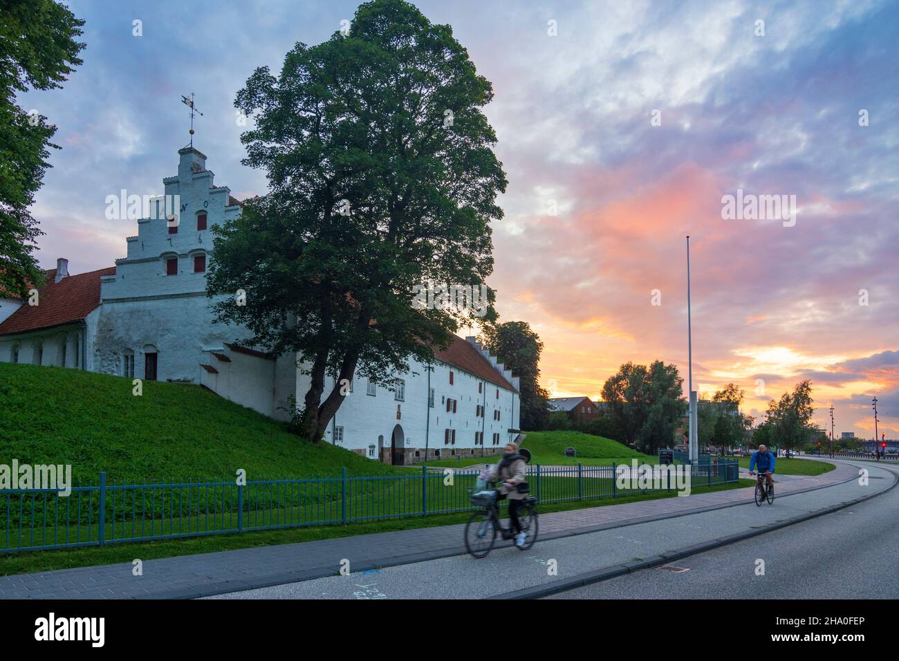 Aalborg: Aalborghus Castle, in Aalborg, Jylland, Jutland, Denmark Stock ...