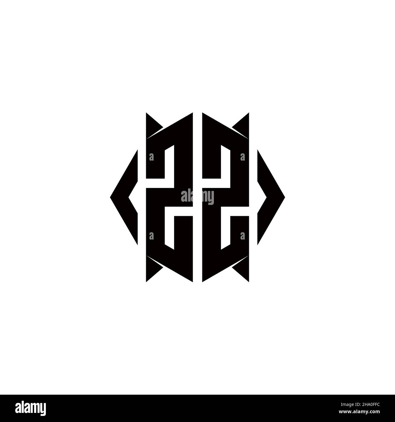 Z logo vector vectors hi-res stock photography and images - Alamy