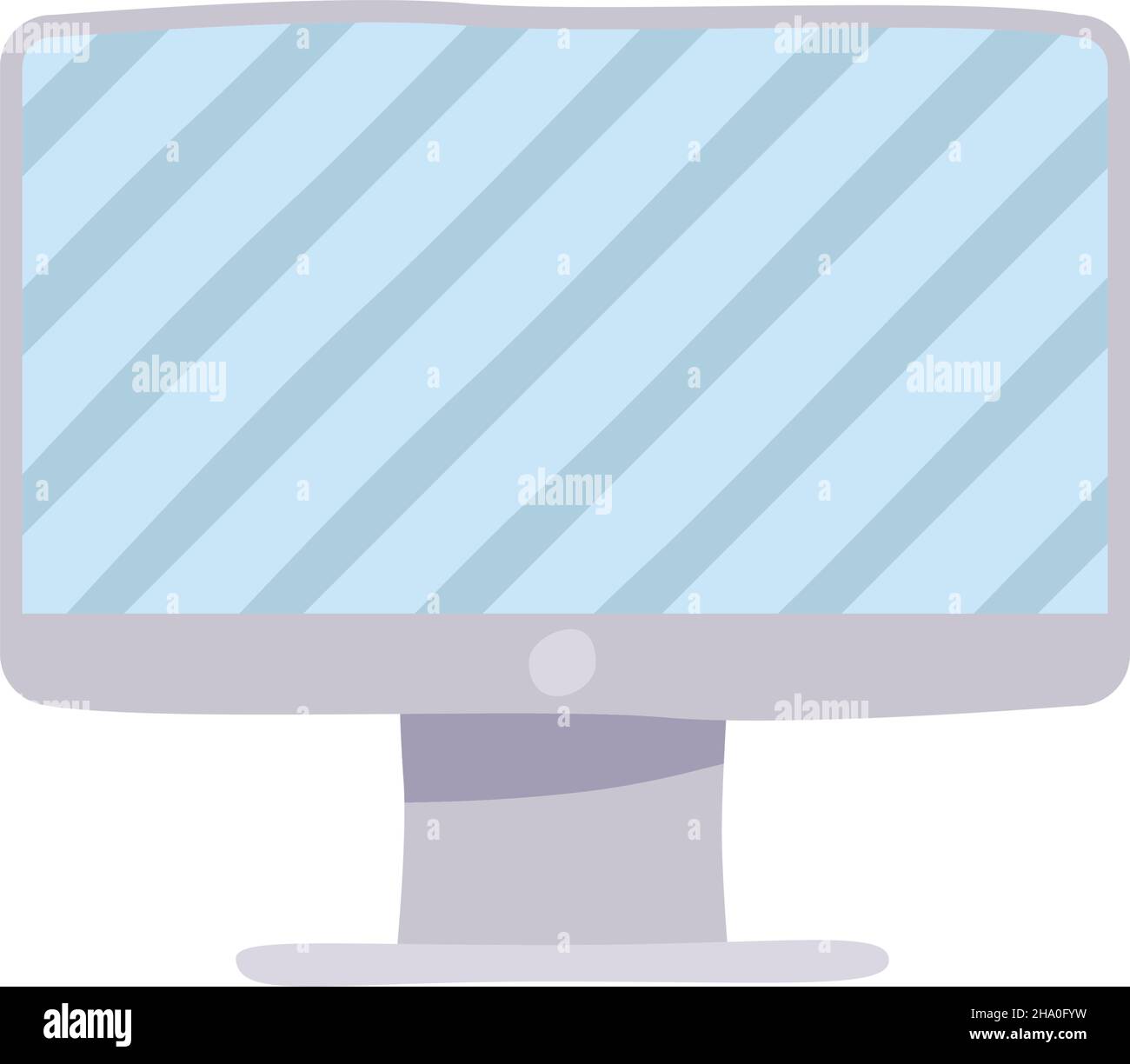desktop computer device technology icon Stock Vector Image & Art - Alamy