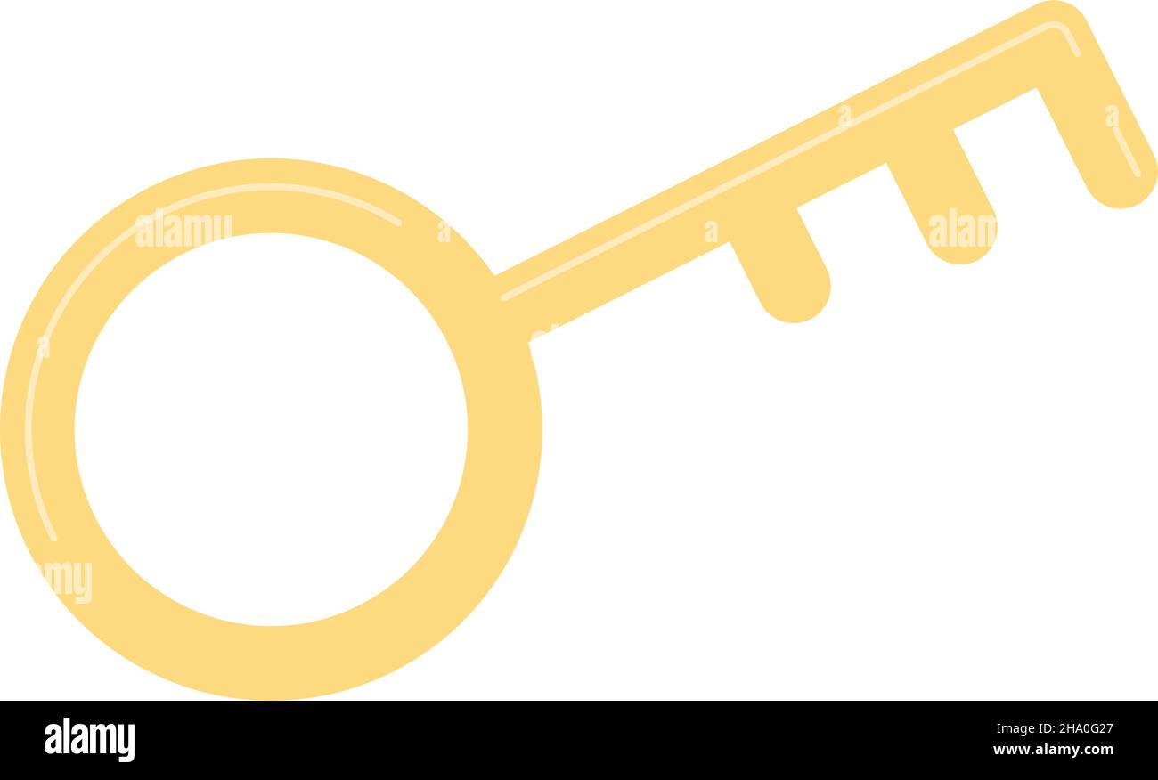 golden key door retro style Stock Vector Image & Art - Alamy
